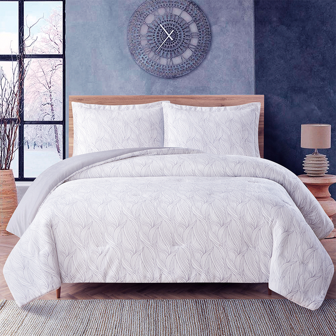 Iceland | 3Pcs Winter Comforter Set | Winter Comforters | Karaz